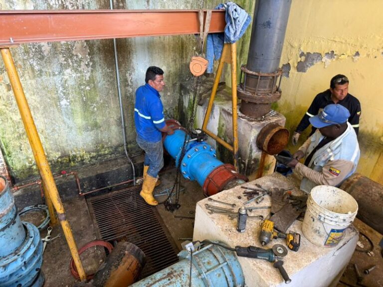 Concluyeron trabajos de mantenimiento en el Sistema de Agua Potable ...